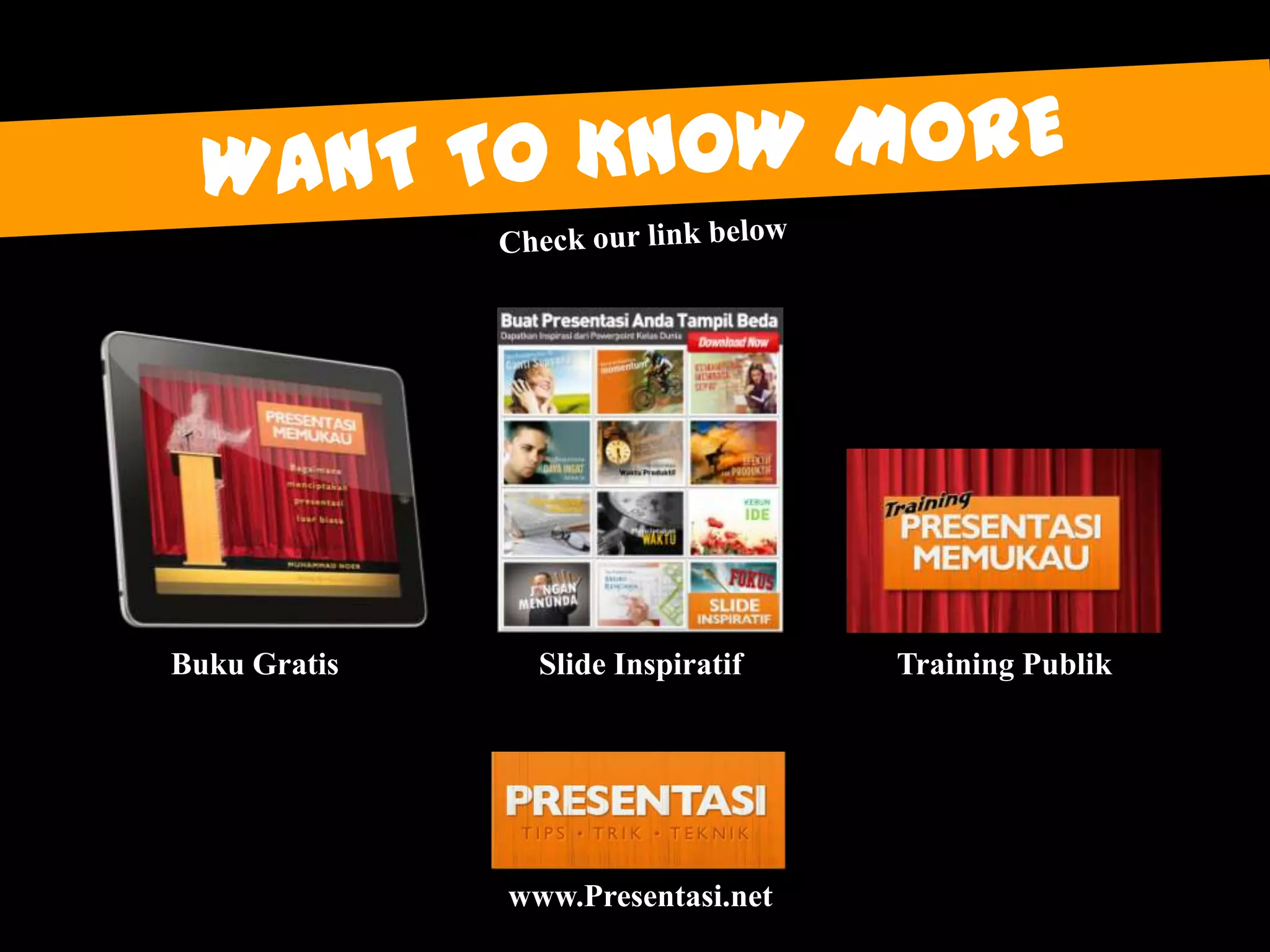 Contoh Slide Presentasi Powerpoint yang Baik dan Menarik | PPTX