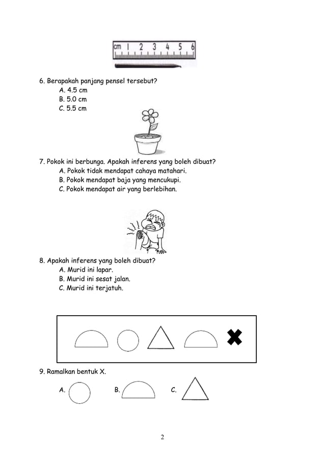 CONTOH SOALAN SAINS TAHUN 3.........docx