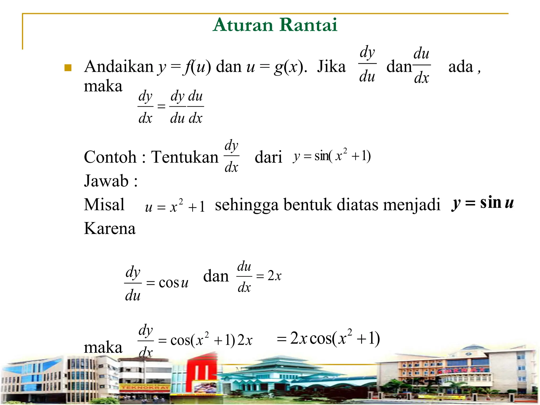 contoh soal aplikasi derivatif kalkulus.ppt