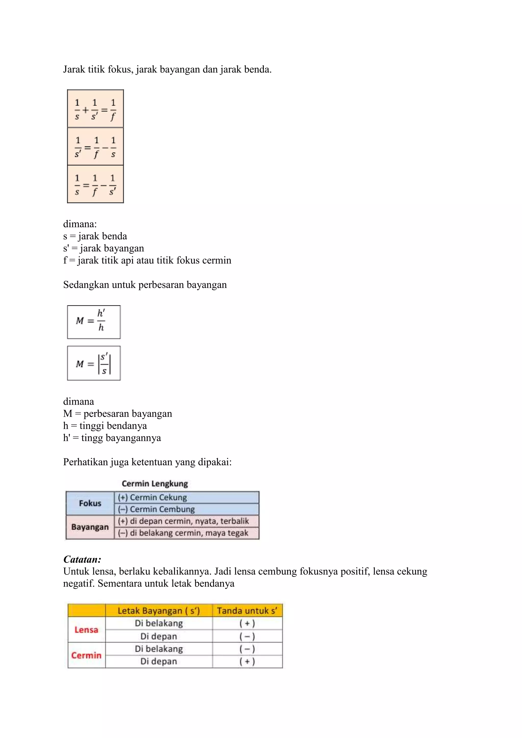 Contoh soal cahaya kelas p3b | DOCX