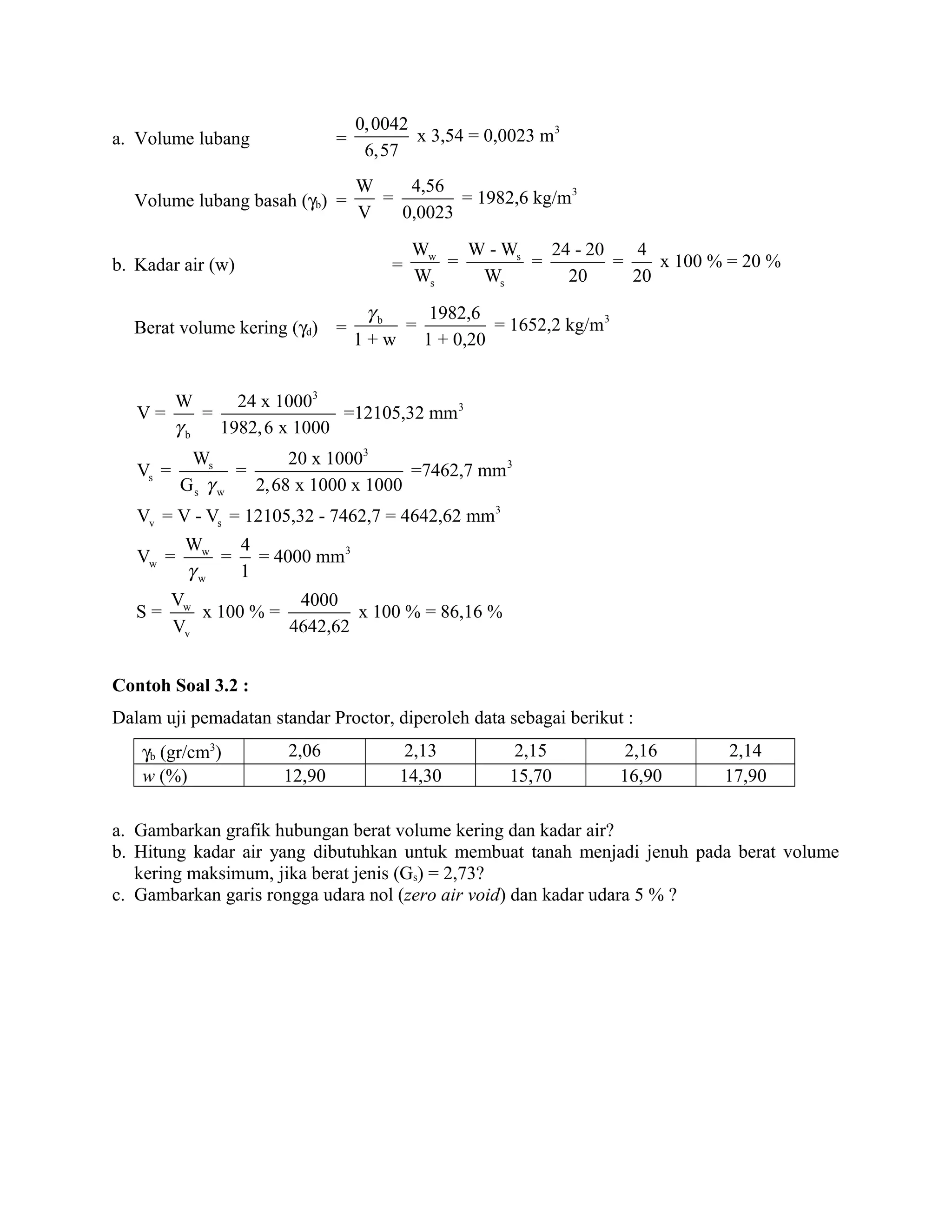 Contoh soal dan_jawaban_teknik_sipil | DOC