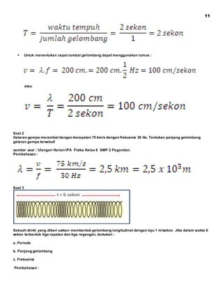 Contoh soal dan jawaban tentang gaya | DOCX