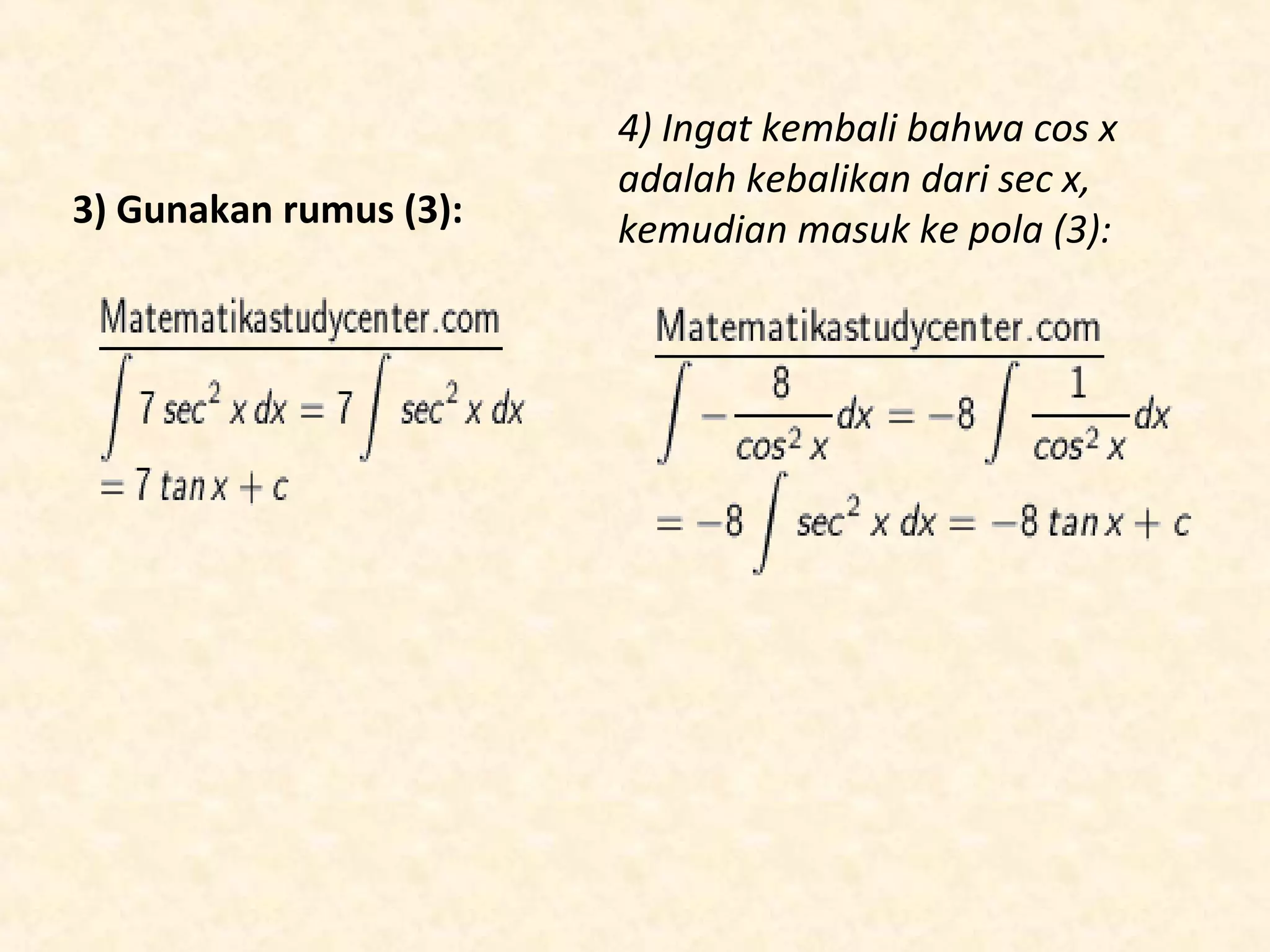 Contoh soal dan penyelesaian trigonometri secara lengkap | PPT