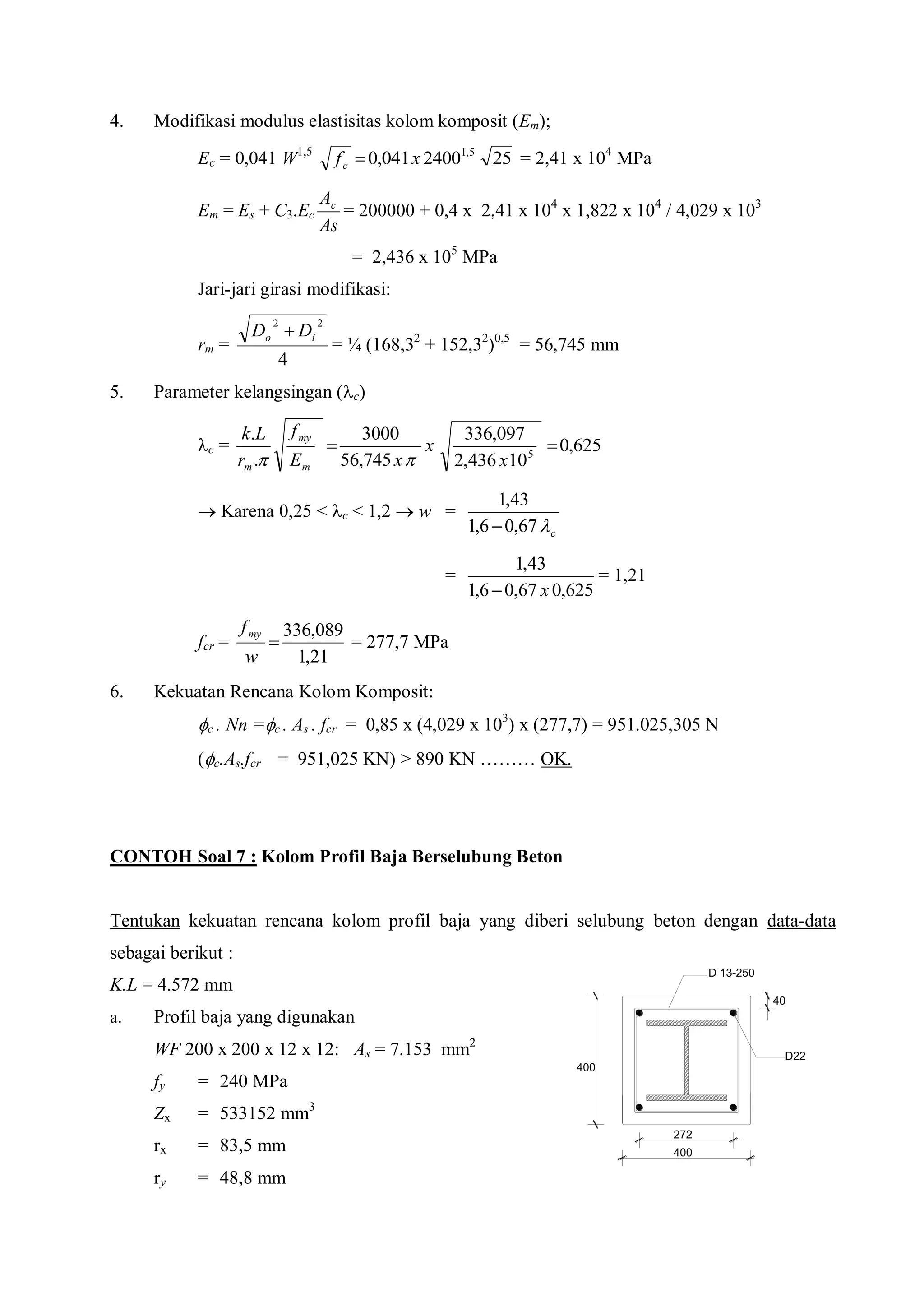 Contoh soal komposit | PDF