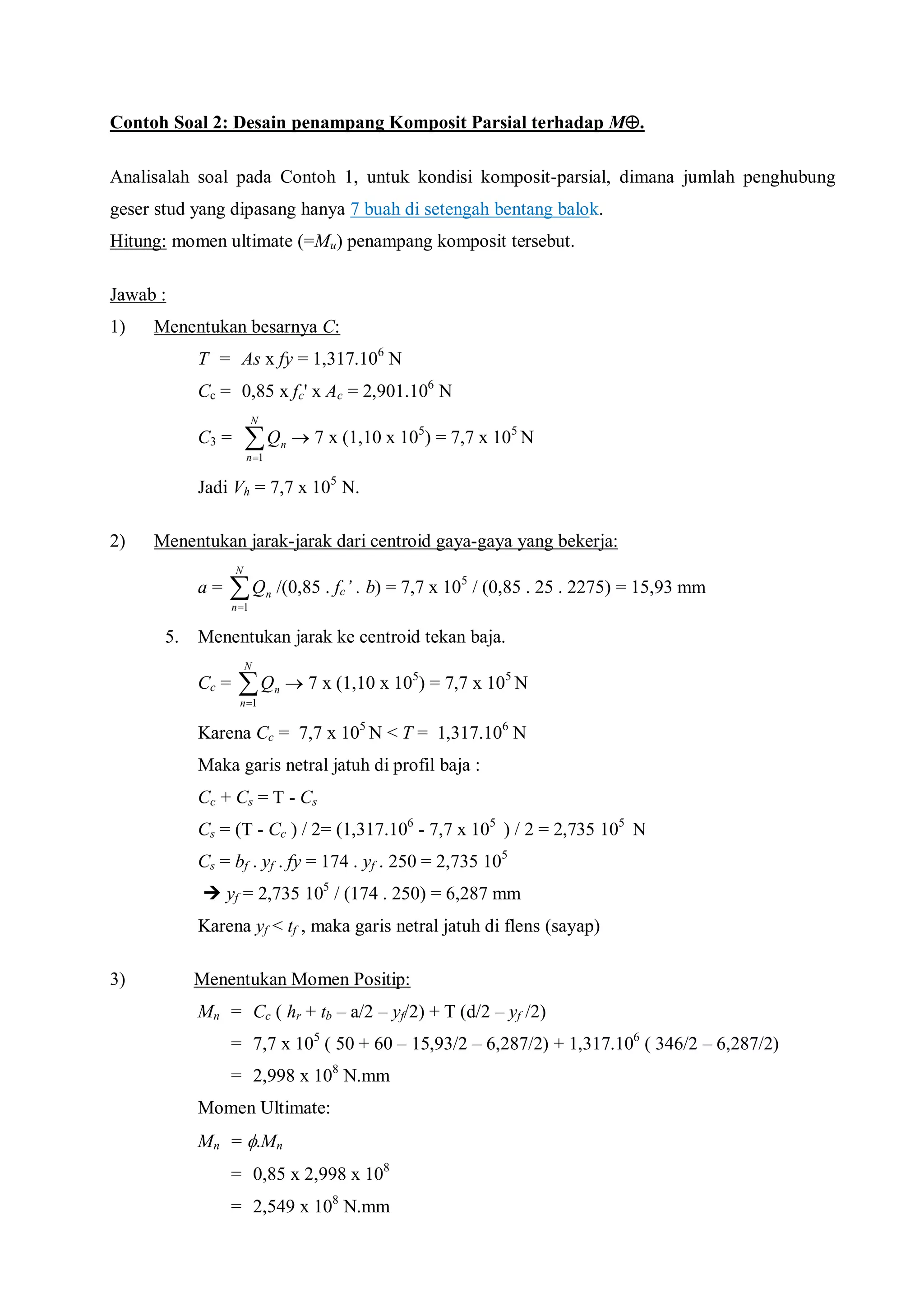 Contoh soal komposit | PDF