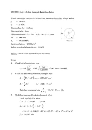 Contoh soal komposit | PDF