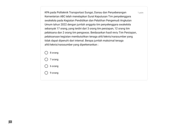 Contoh Soal pelatihan pbj M6 Swakelola.pdf