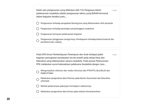 Contoh Soal pelatihan pbj M6 Swakelola.pdf