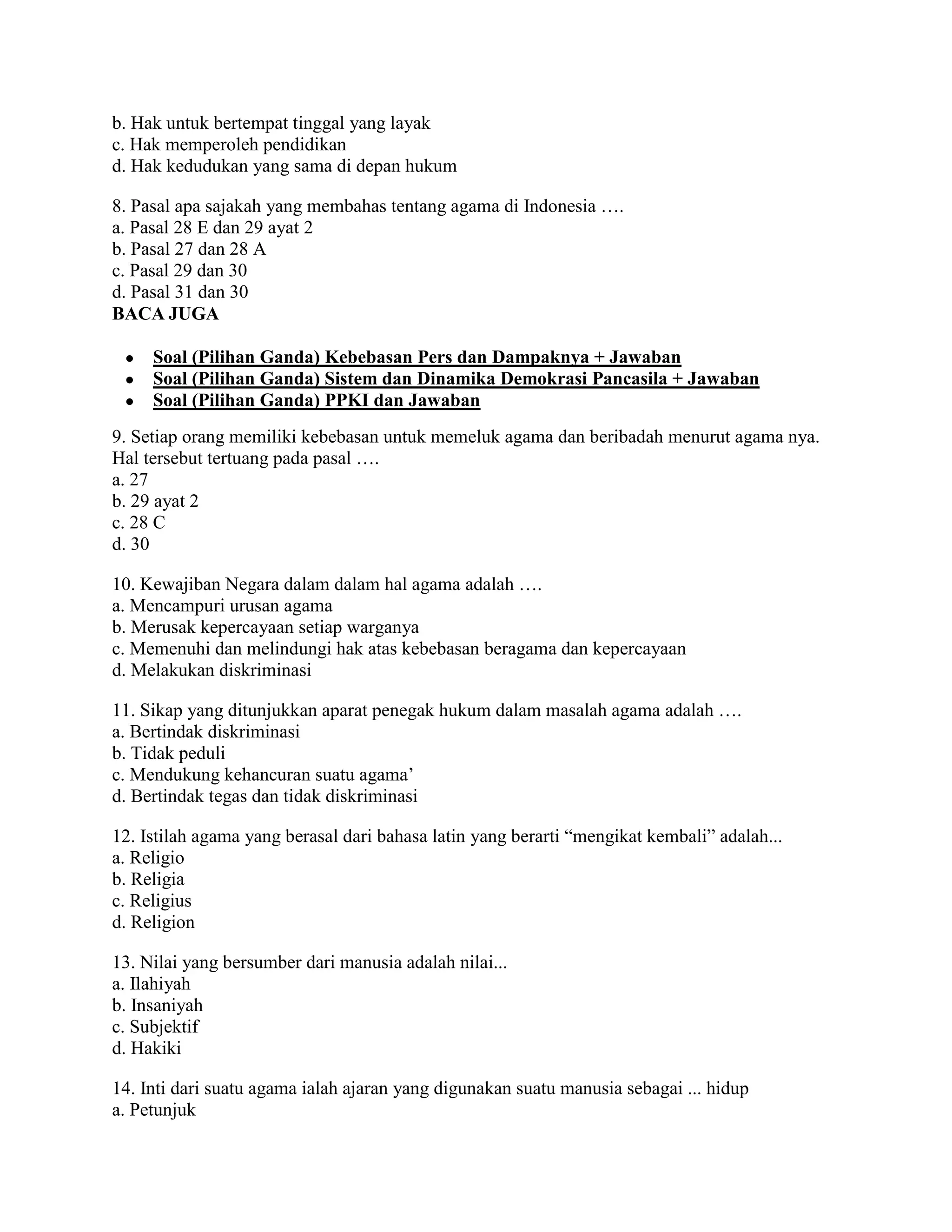 Contoh Soal PG Tentang Moderasi Beragama.docx