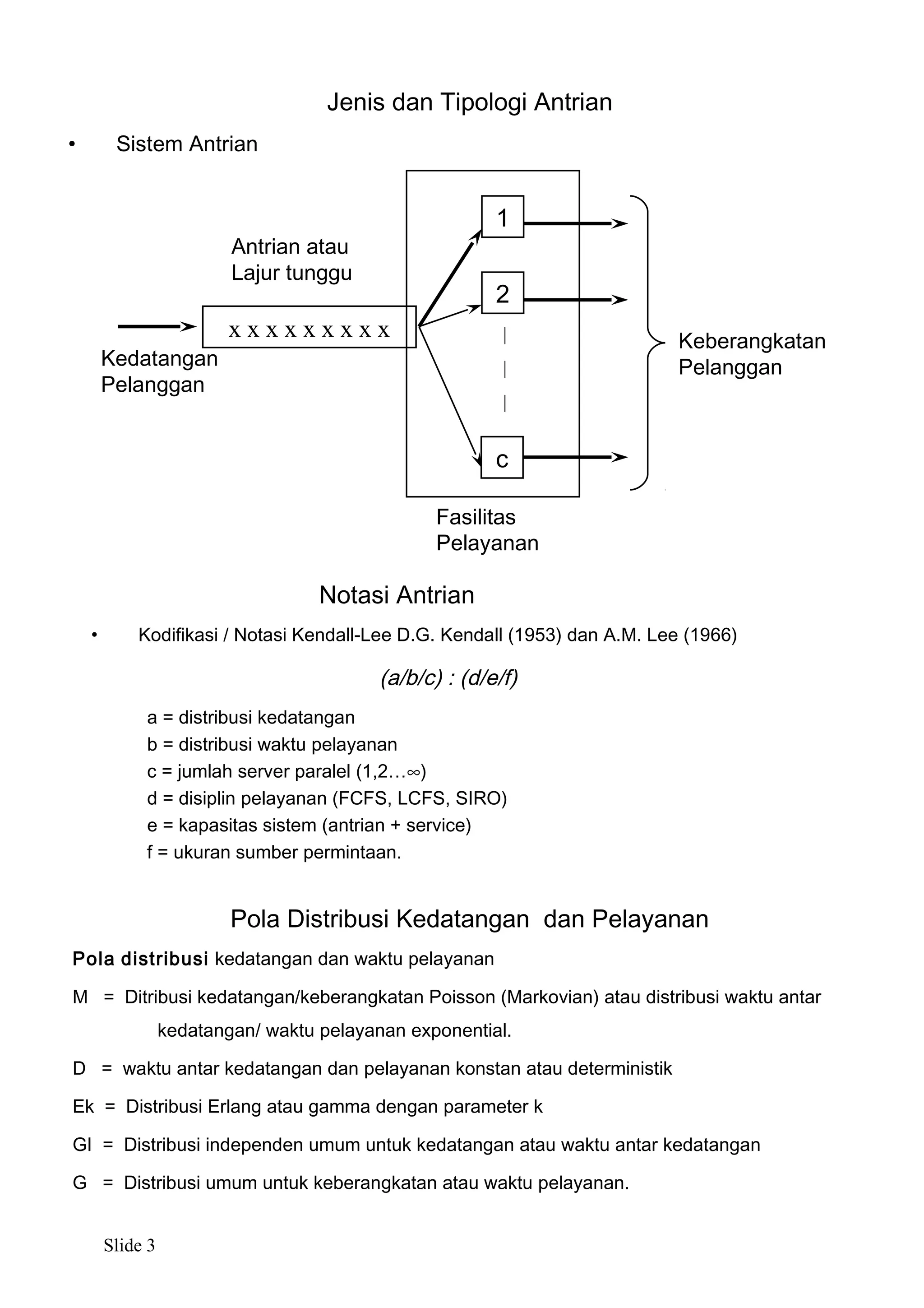Contoh soal Teori antrian khusus Poisson | PPT