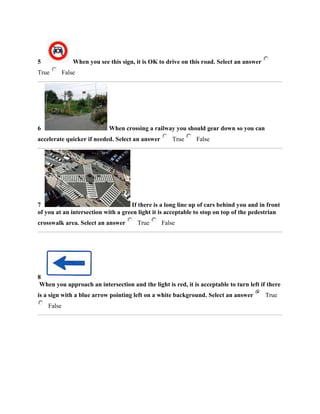 Contoh soal test ujian sim d jpg | DOCX