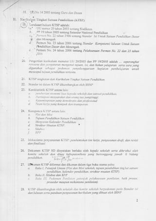 Contoh soal uka tentang undang undang dll | PDF