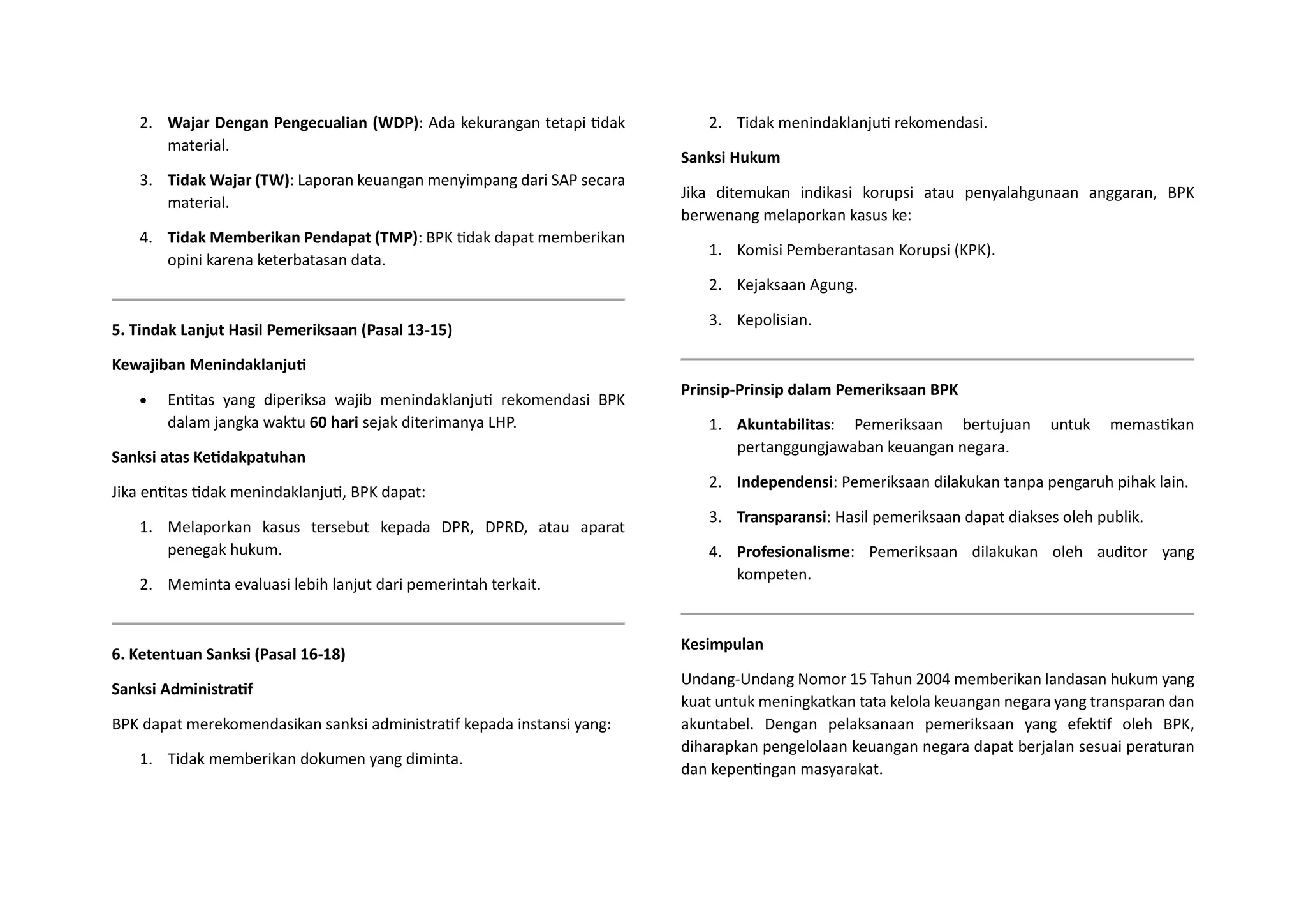 Contoh Soal Soal UU NO 15 2004 lengkap.pdf