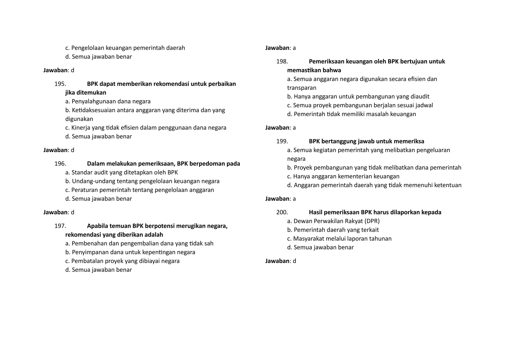 Contoh Soal Soal UU NO 15 2004 lengkap.pdf