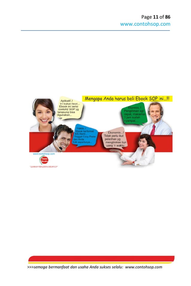 Contoh SOP Layanan Customer Toko Tetail | PDF