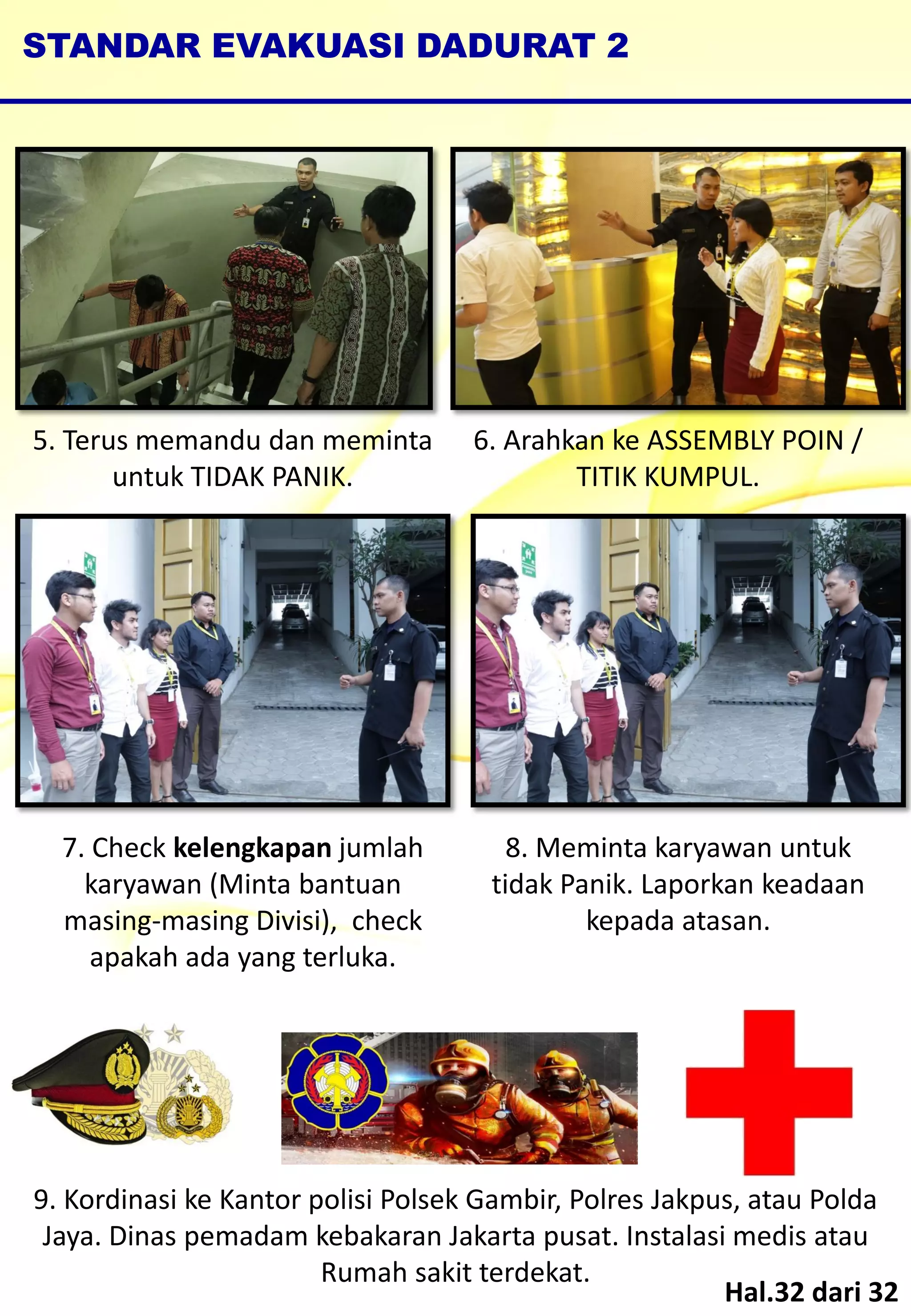 Contoh sop security pengamanan - code of conduct | PDF