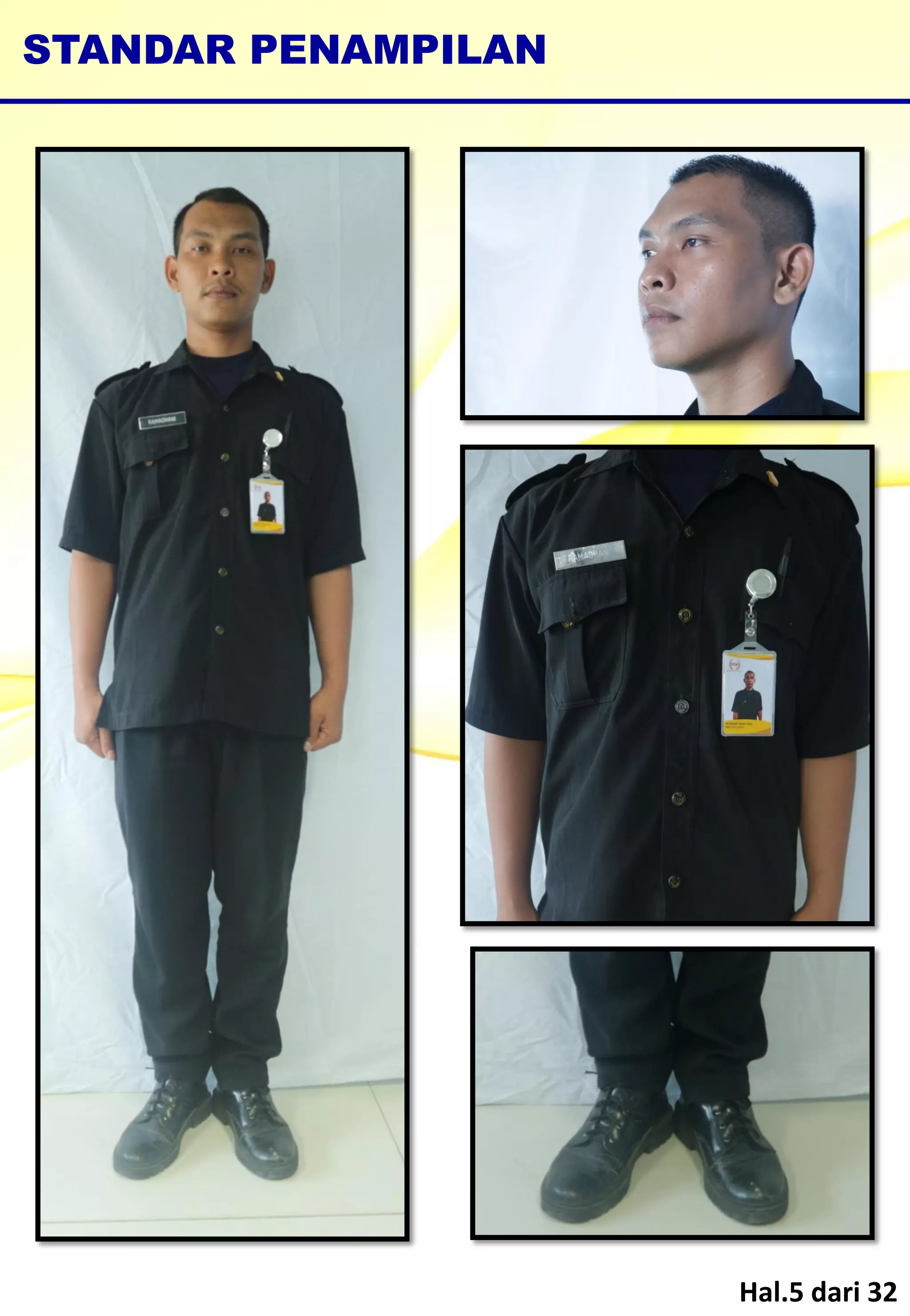 Contoh sop security pengamanan - code of conduct | PDF