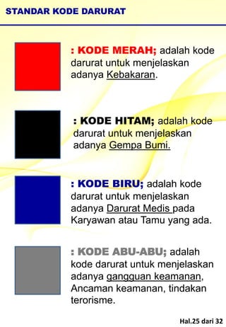 Contoh sop security pengamanan - code of conduct | PDF