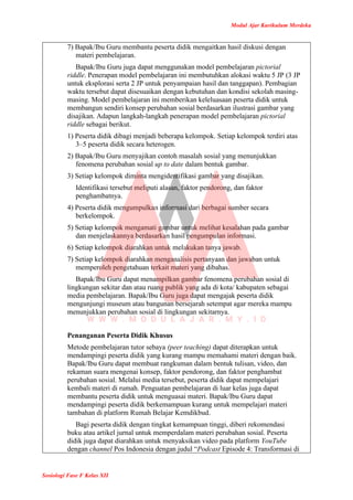Modul Ajar Sosiologi Kelas 12 Kurikulum Merdeka | PDF