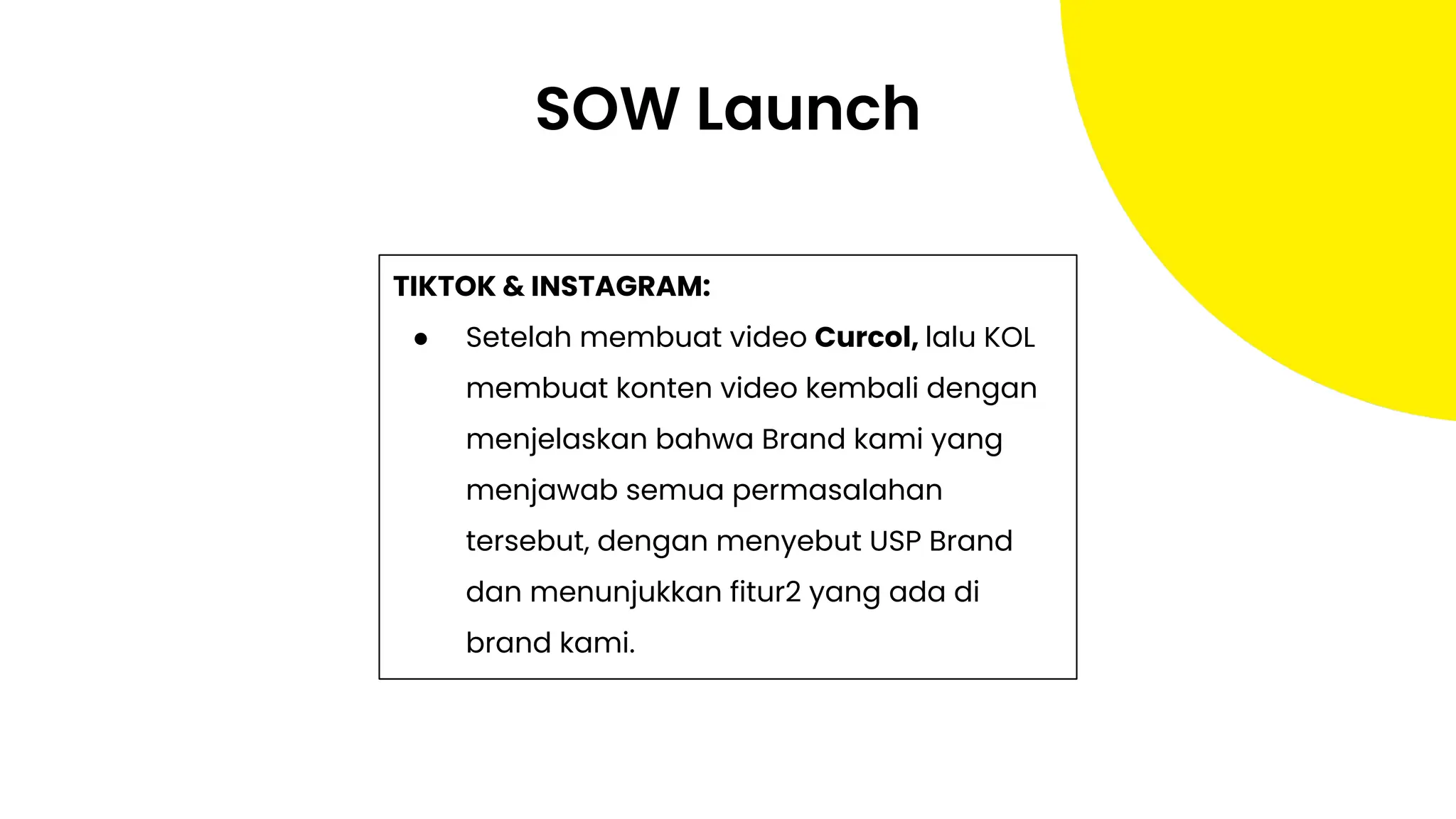 Contoh Template SOW untuk Influencer Marketing | PDF