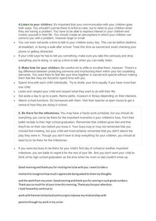 Contoh speech ppt | DOCX