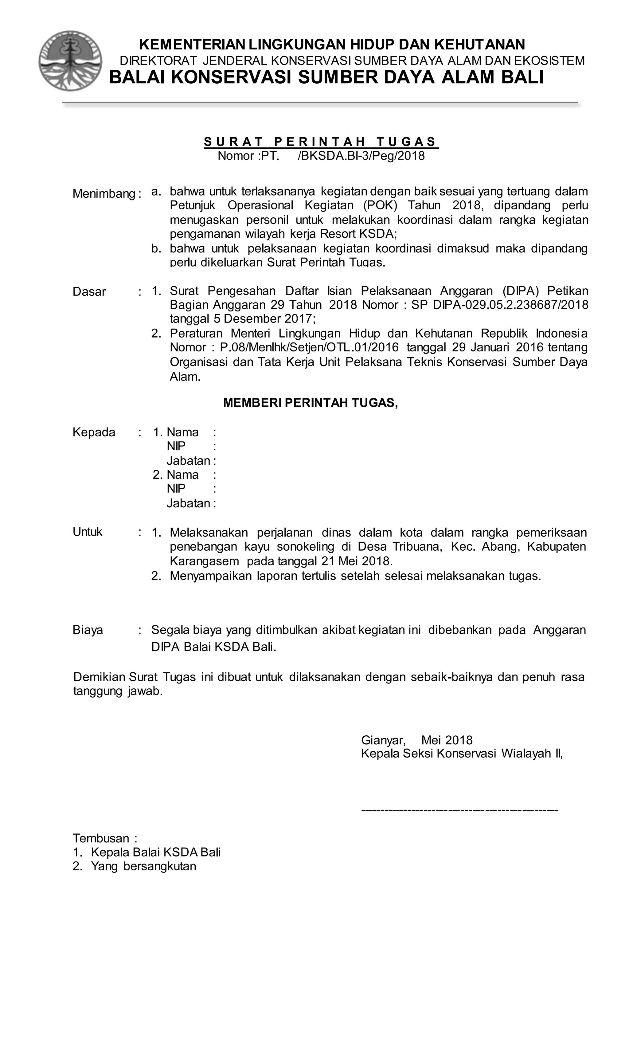 Contoh spt | PDF