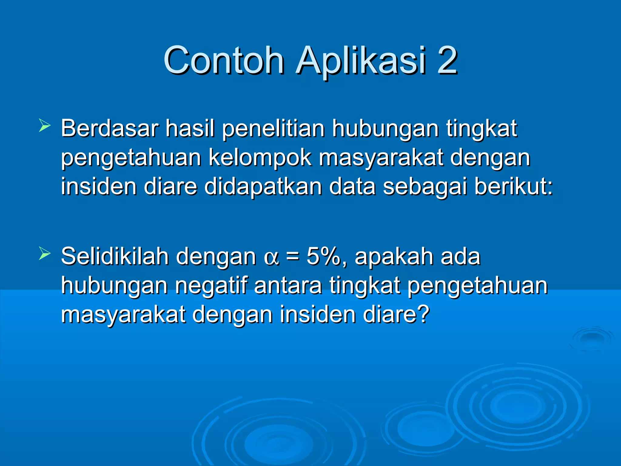 Contoh statistik koefisien korelasi tata jenjang spearman-rho | PPT
