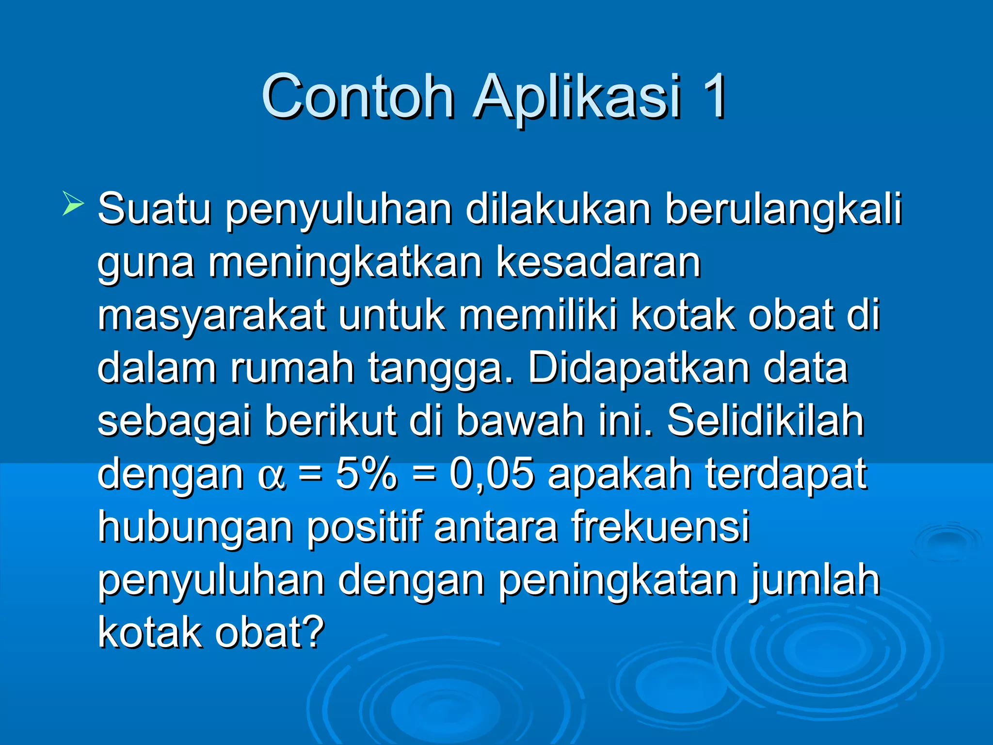 Contoh statistik koefisien korelasi tata jenjang spearman-rho | PPT