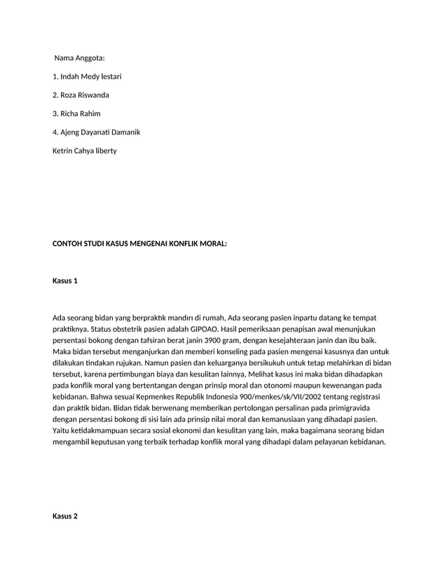 CONTOH STUDI KASUS MENGENAI KONFLIK MORAL.docx