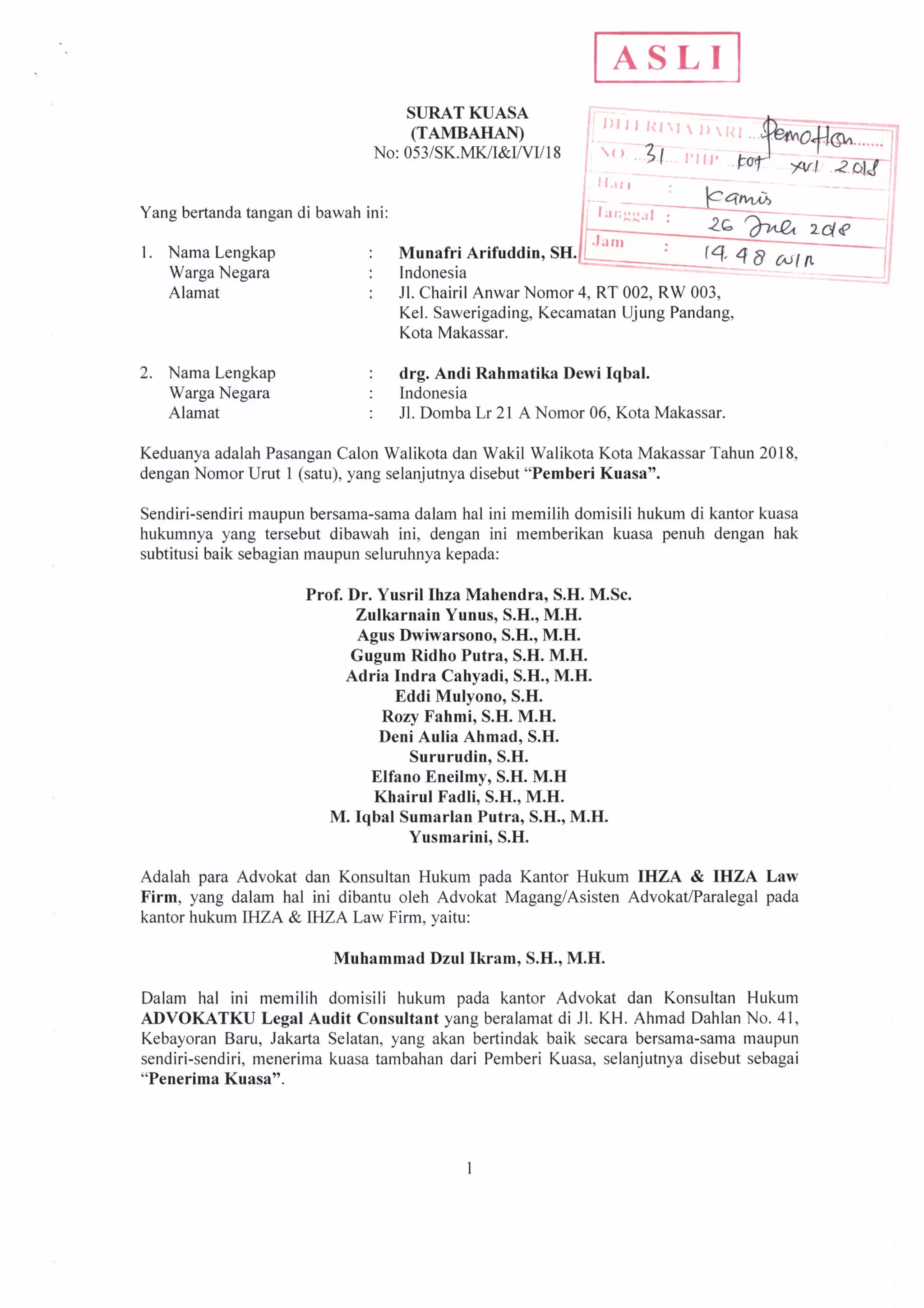 surat menyurat | PDF