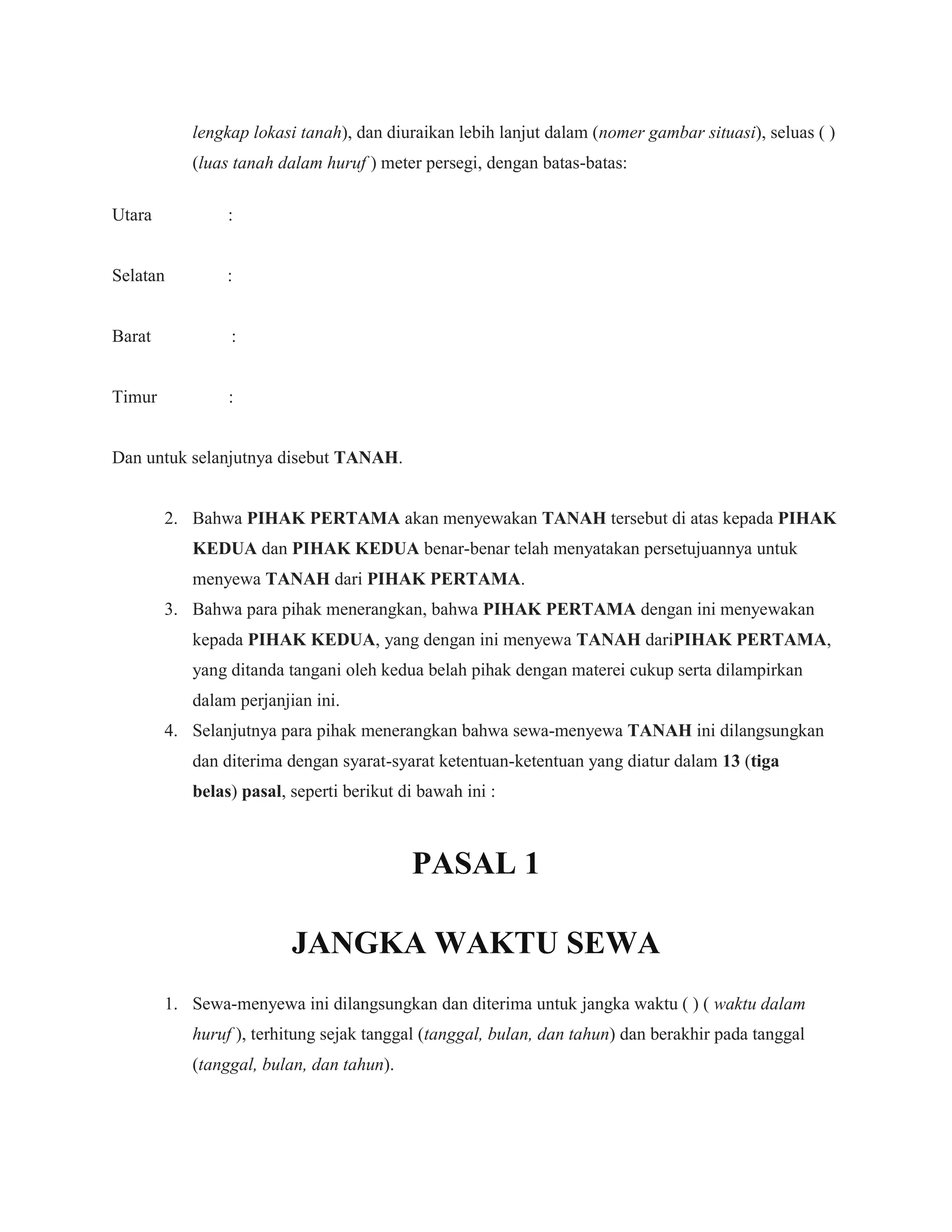 Contoh Surat Perjanjian Sewa Tanah.docx