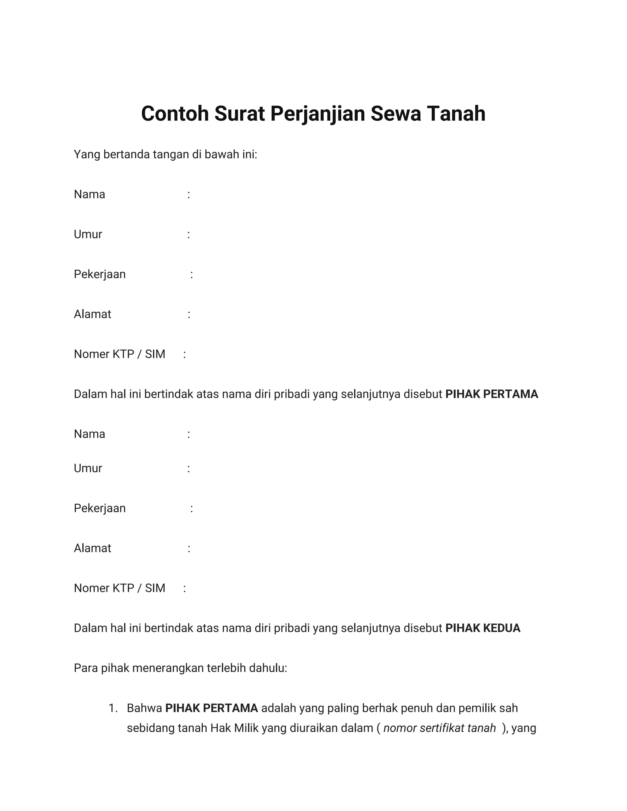 Contoh Surat Perjanjian Sewa Tanah.pdf
