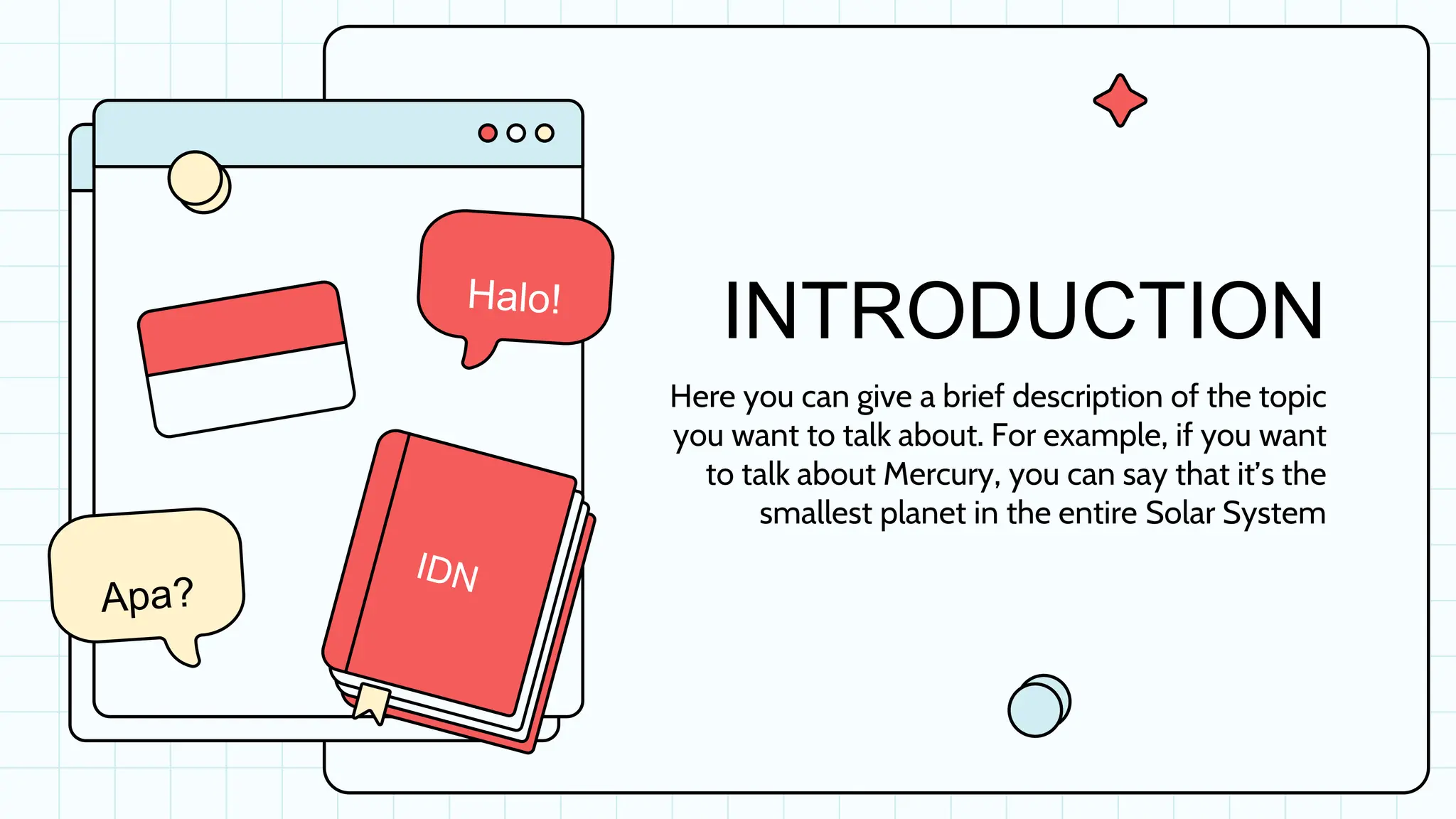 Contoh tamplate power poin presentasi simple unik | PPT