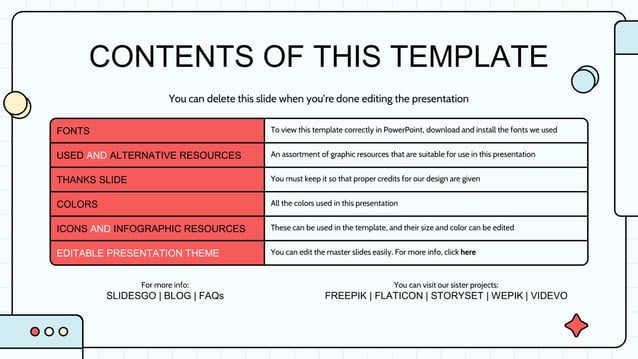 Contoh tamplate power poin presentasi simple unik | PPT
