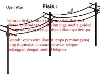 Contoh teknologi telekomunikasi dan keterangannya | PPTX