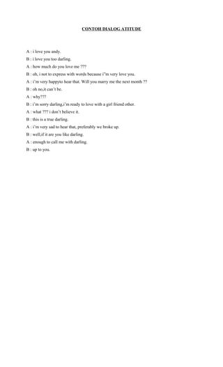 Contoh teks hortatory | DOC
