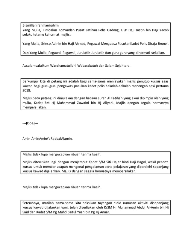 Contoh teks juruacara v2 | DOCX