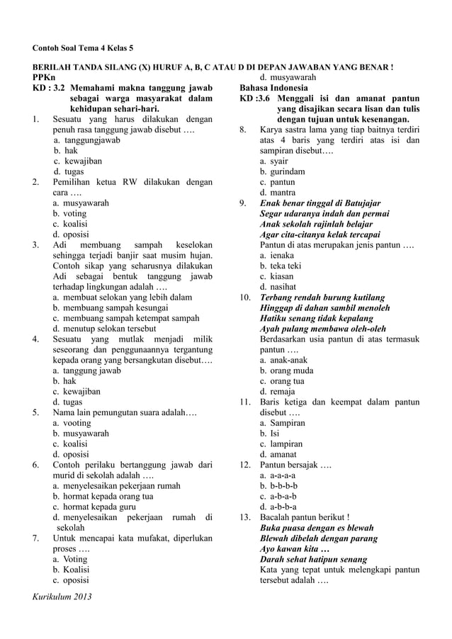 Contoh TEMA 4 KLS 5.docx