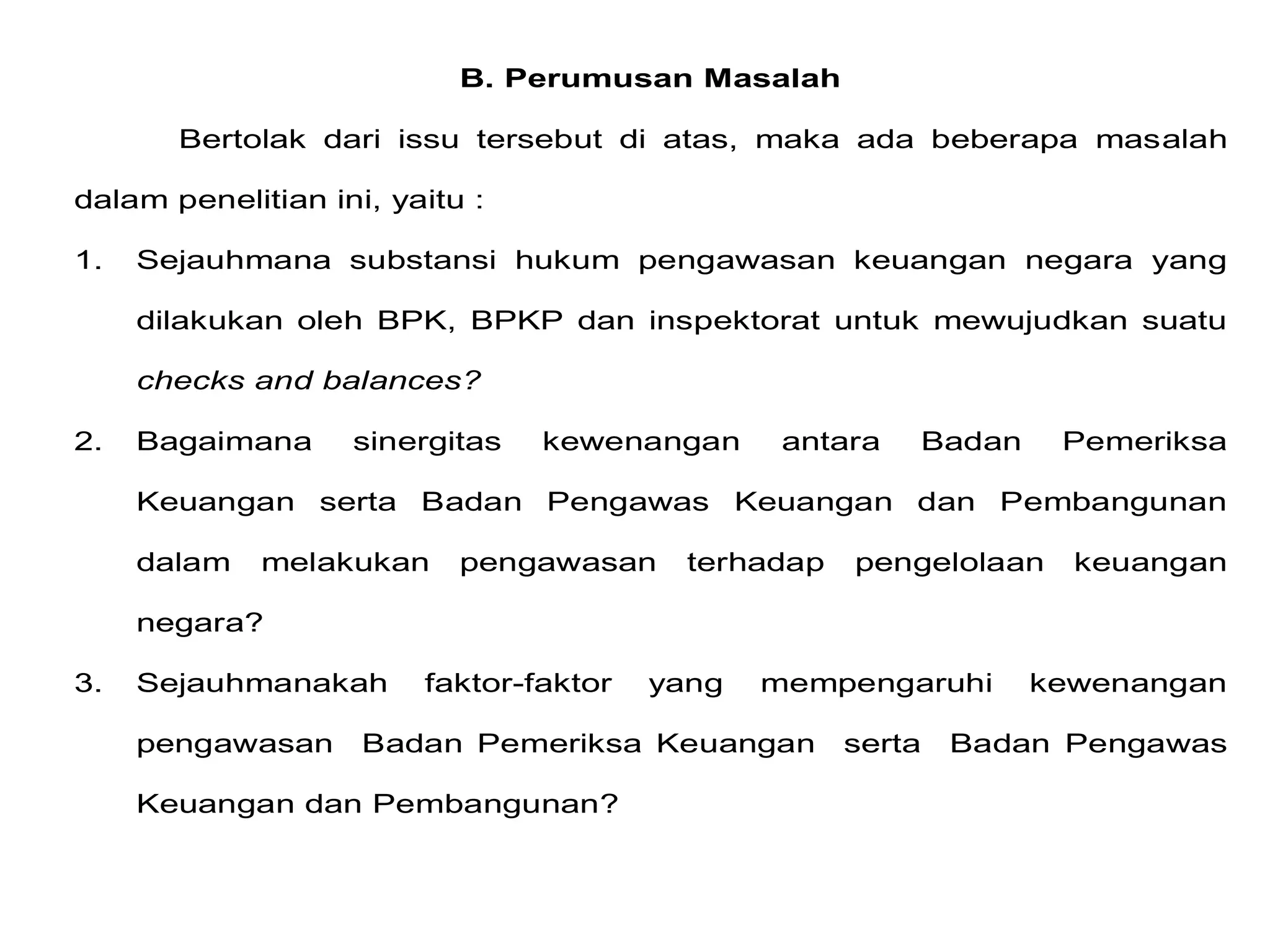 Contoh ujian proposal s2 | PPT