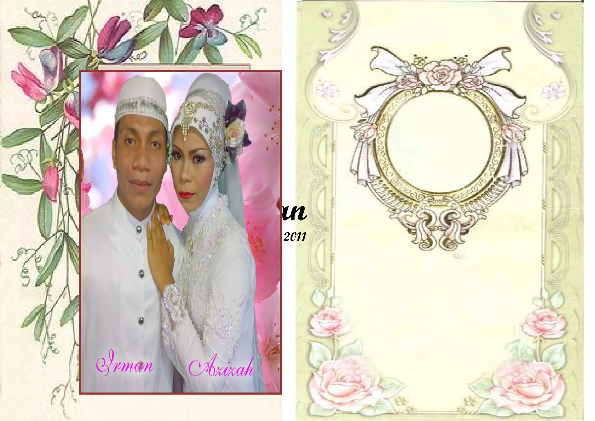 Contoh undangan nikah | DOC
