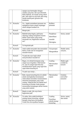 Contoh verbatim (REFRENSI) | PDF