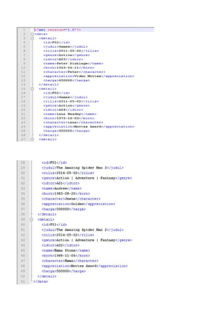 Contoh website crud yang dapat mengenerate file xml | DOC