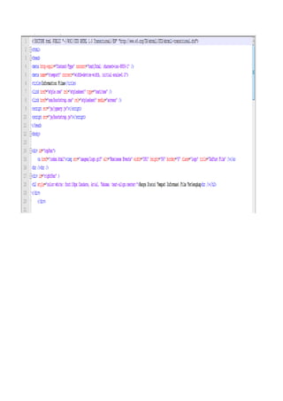 Contoh website crud yang dapat mengenerate file xml | DOC