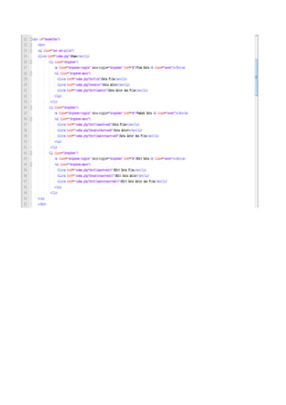 Contoh website crud yang dapat mengenerate file xml | DOC
