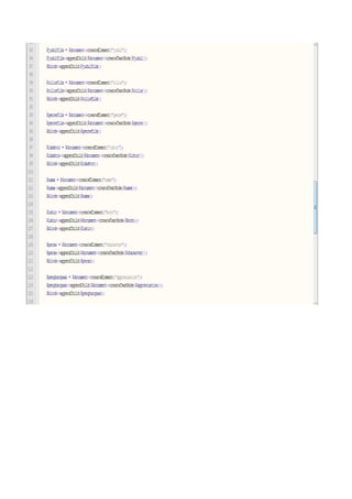 Contoh website crud yang dapat mengenerate file xml | DOC