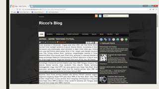 Contoh web statis, dinamis, dan interaktif | PPTX
