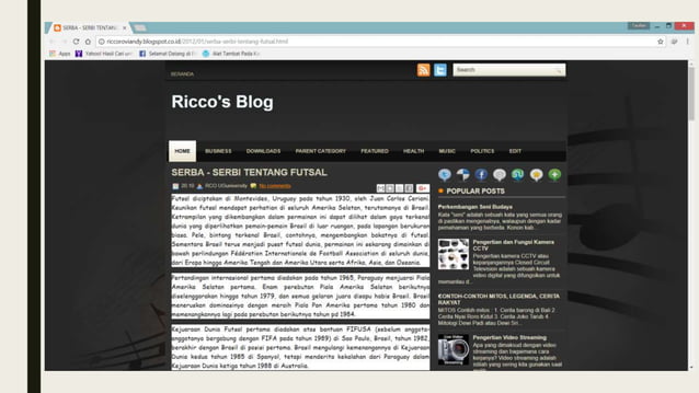 Contoh web statis, dinamis, dan interaktif | PPTX