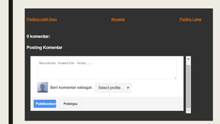 Contoh web statis, dinamis, dan interaktif | PPTX