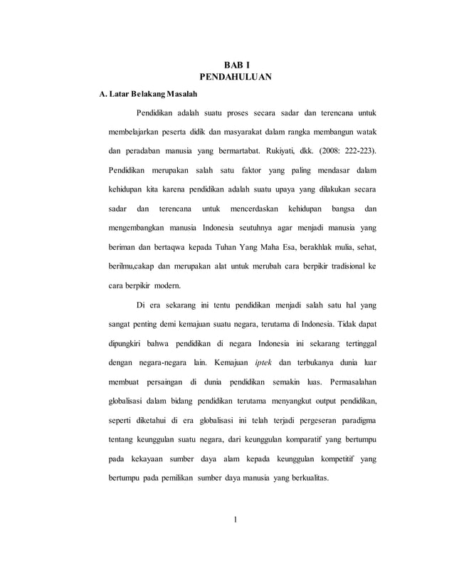 Contok skripsi apek | PDF