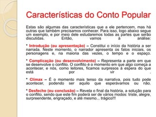 Conto Popular | PPTX